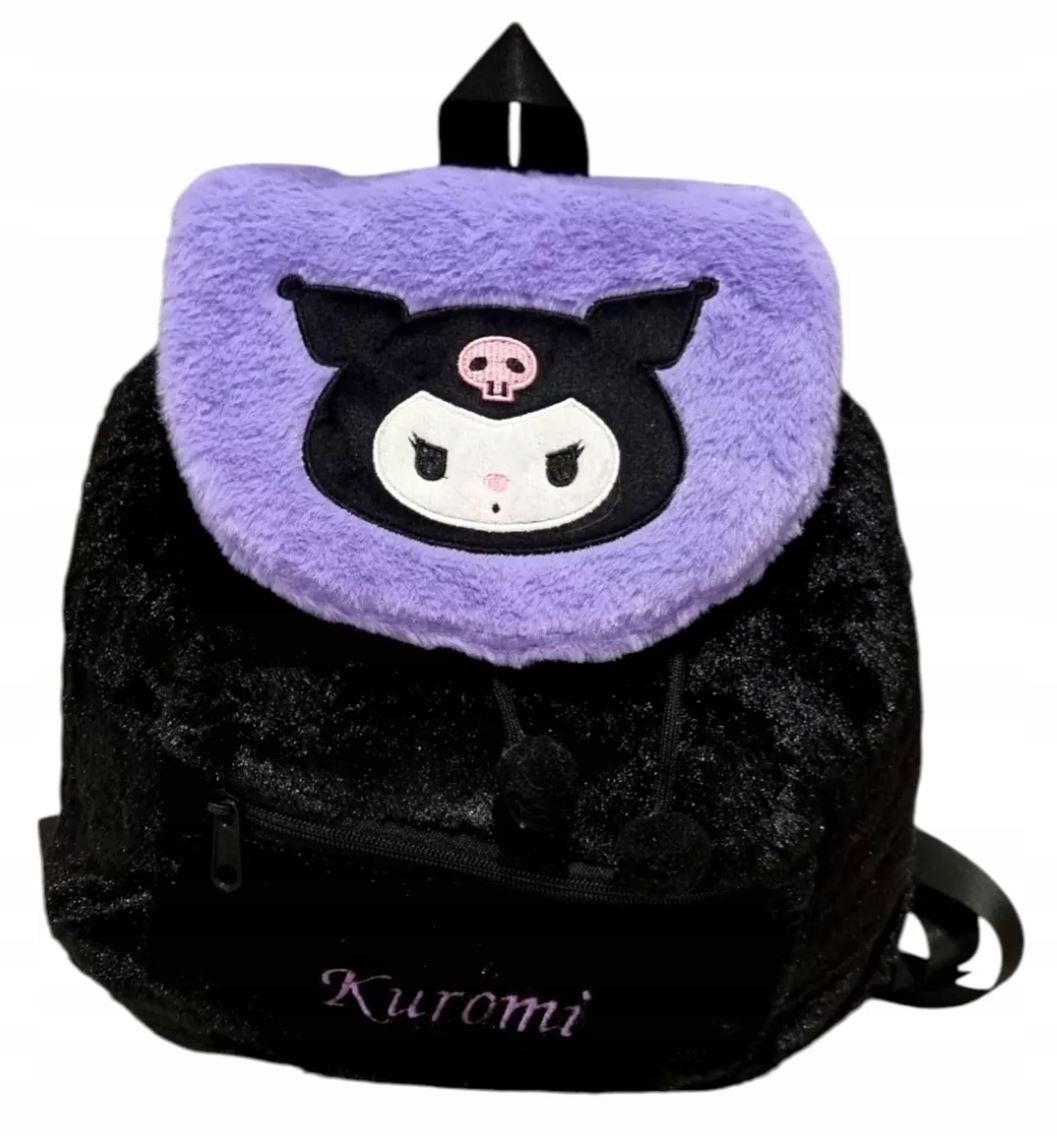 PLECAK PLECACZEK KUROMI Sanrio CINNAMOROLL PLUSZOWA TORBA MASTKOTKA (5904862867137) • Cena ...