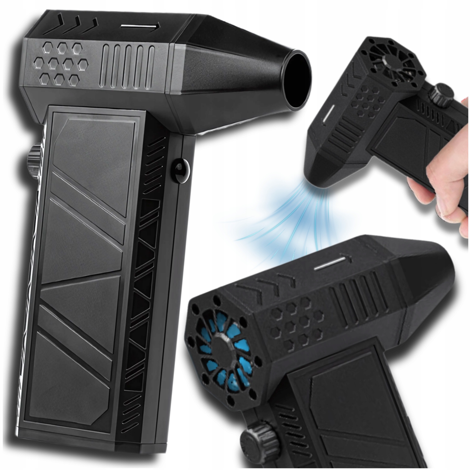 Dmuchawa DMUCHUŚ Mini Turbo JetFan 2 Air Duster do kurzu 140 000 RPM ...