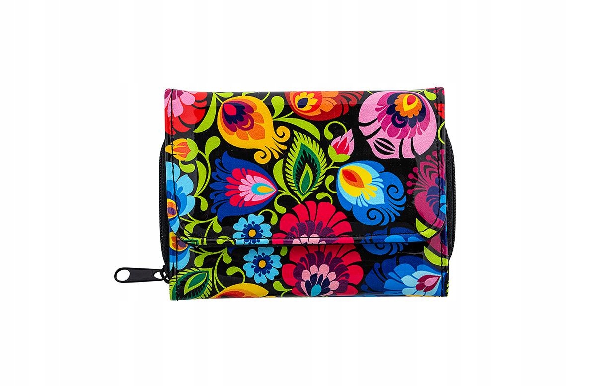 Portfel Wzór Łowicki - Niska cena na Allegro