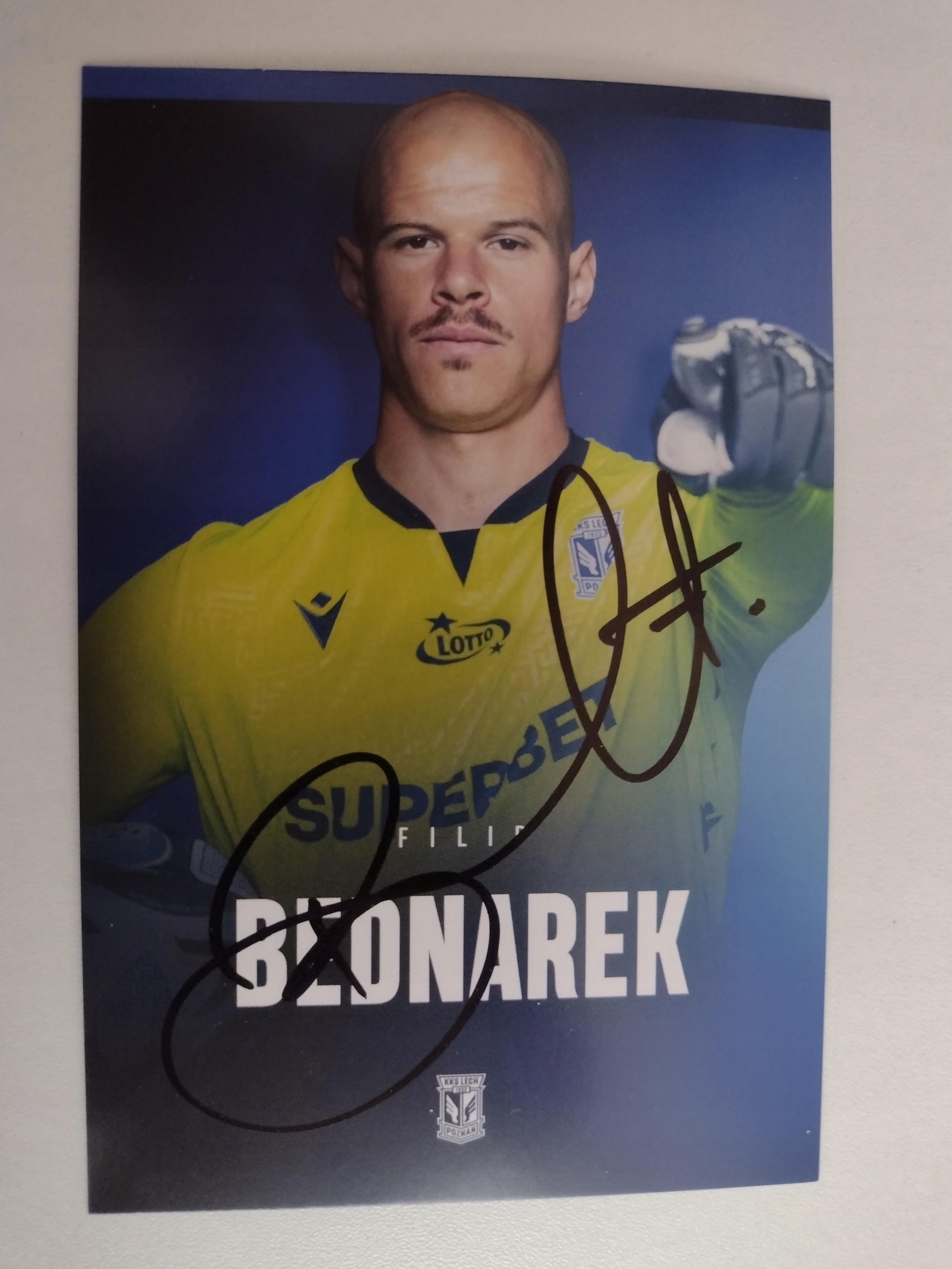 Karta klubowa autograf Lech sezon 2023/24 Bednarek - 15159718223 ...