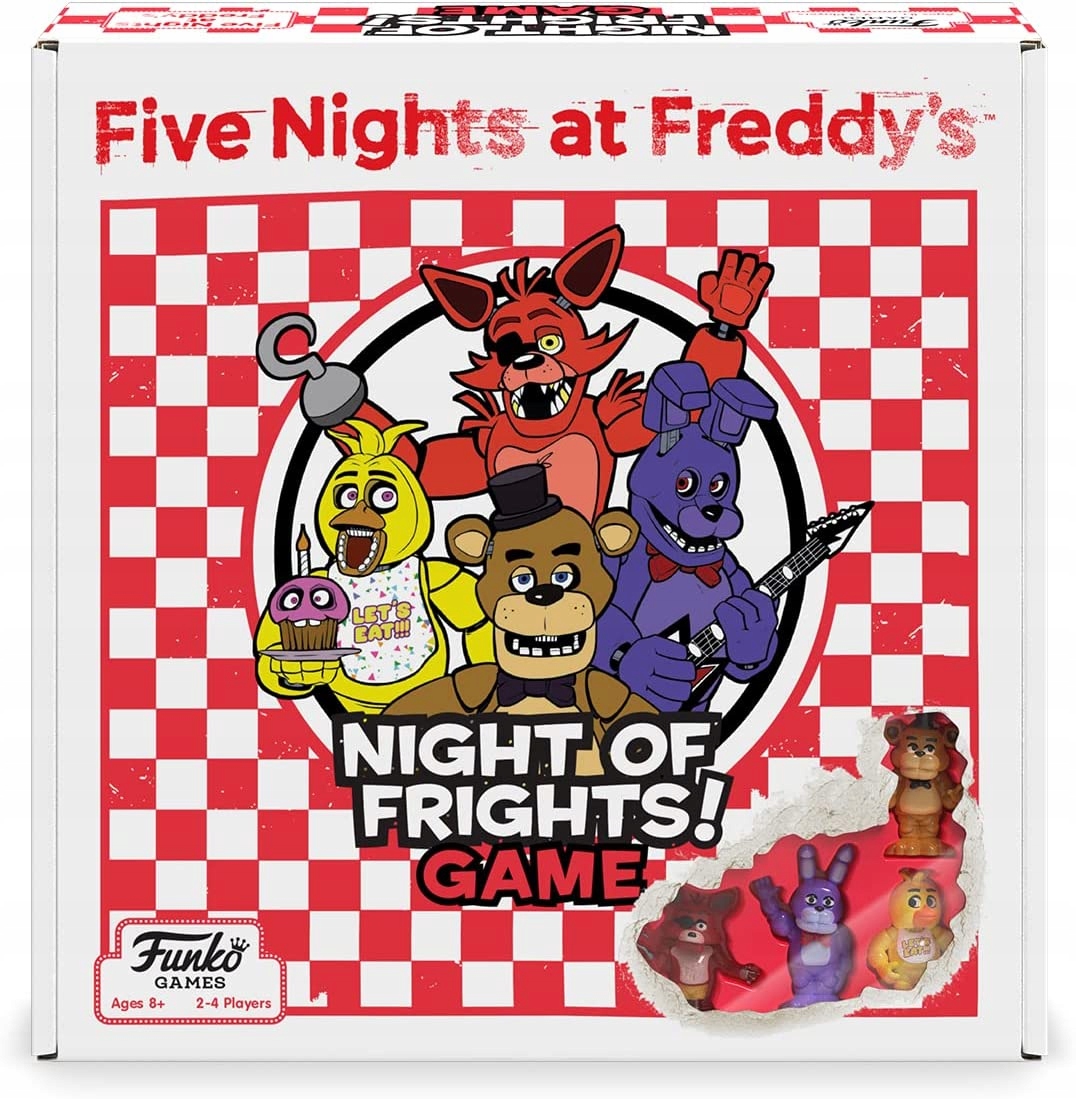 Gra planszowa FNAF Five Nights of Frights Freddy's - Stan: nowy 399,90 ...