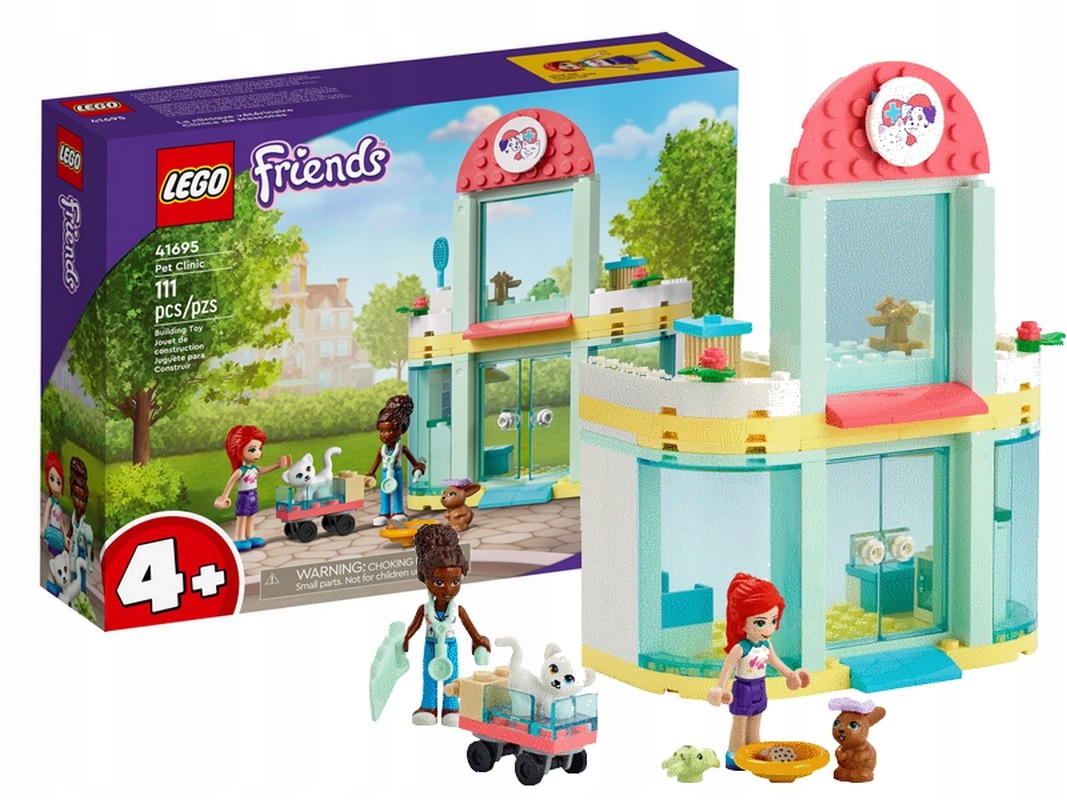 LEGO Friends 41695 Kisállatklinika - Allegro