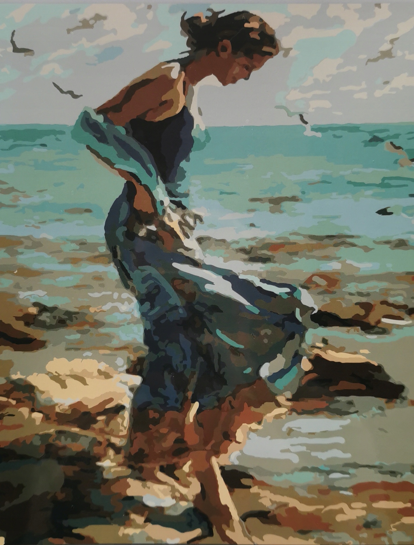 Obraz Kayet do malowania po numerach numerkach 40x50cm afrodyta ...