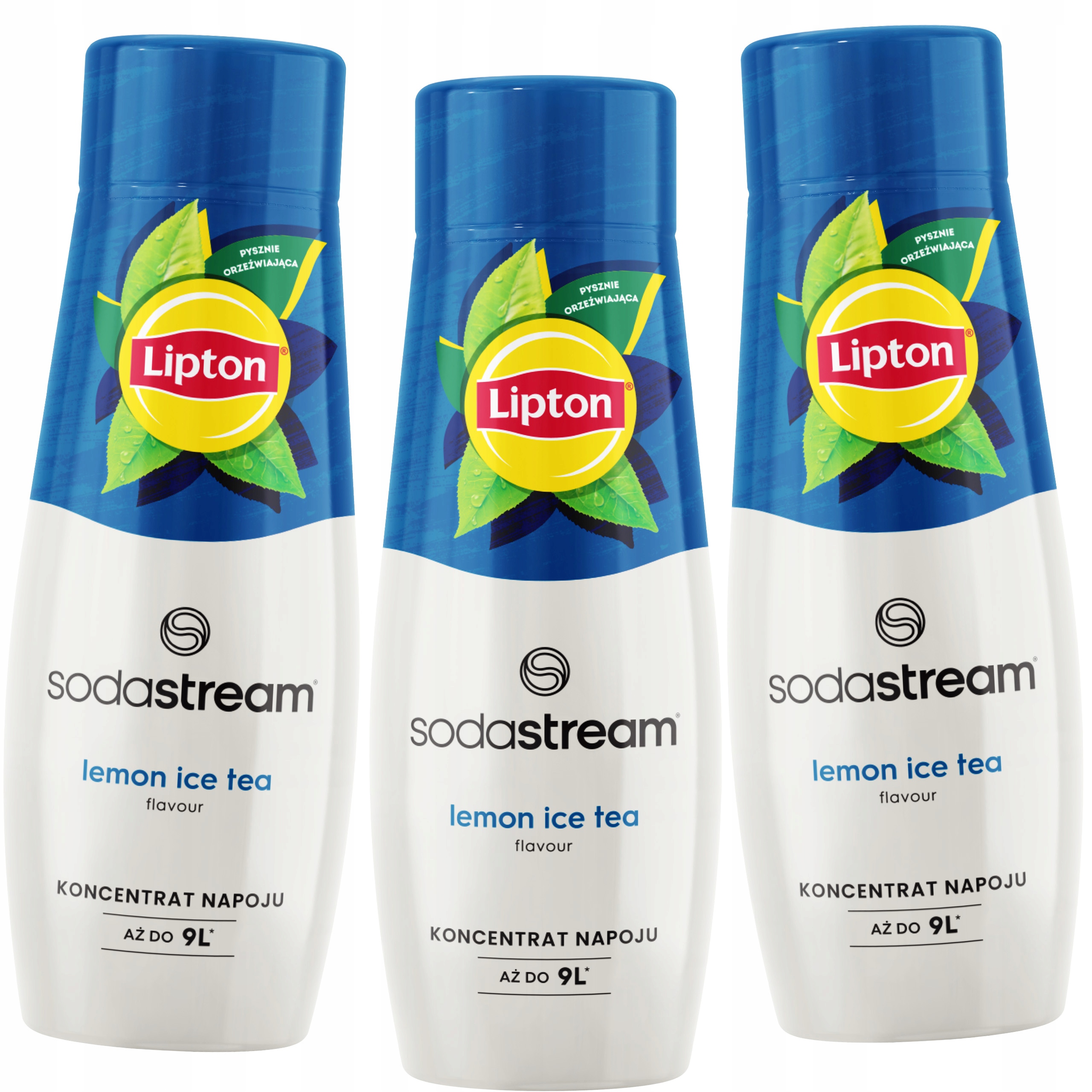 SODASTREAM syropy do wody 3 x Lipton Lemon Ice Tea (5904121133058 ...