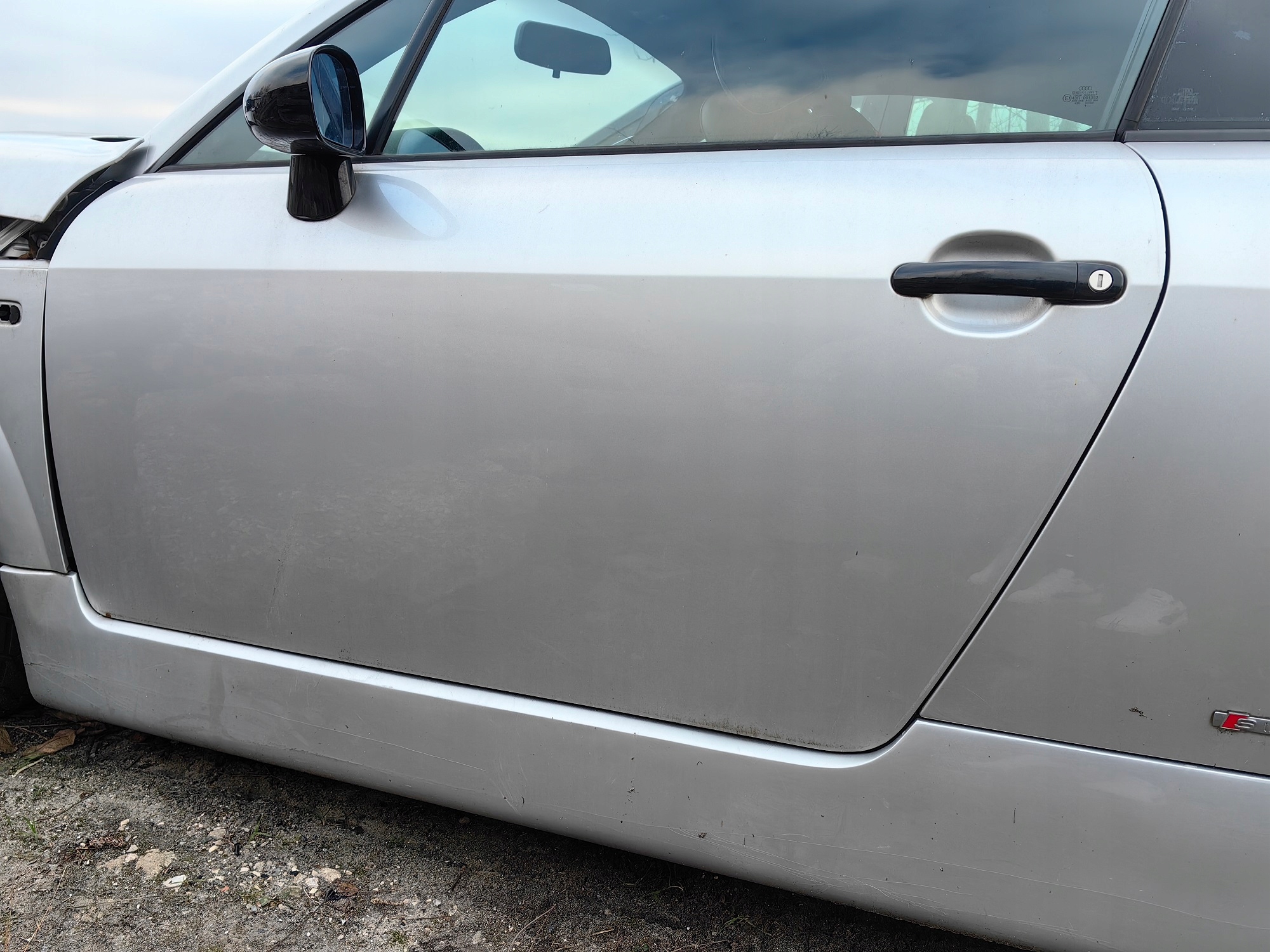 Drzwi Prawe AUDI TT 8N kolor LY7W kompletne coupe za 250.00PLN z Złota ...