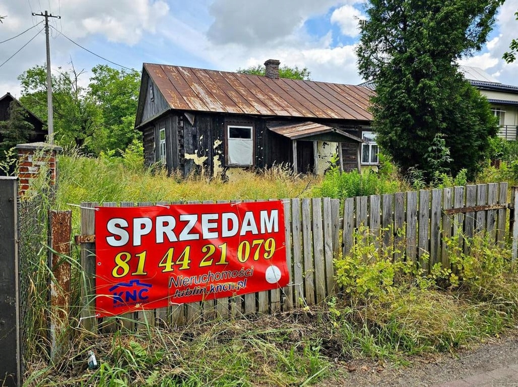 Dom, Zalesie, Niemce, Lubelski, 85 m² Zalesie - Pow. lubelski (14398913261) - Allegro