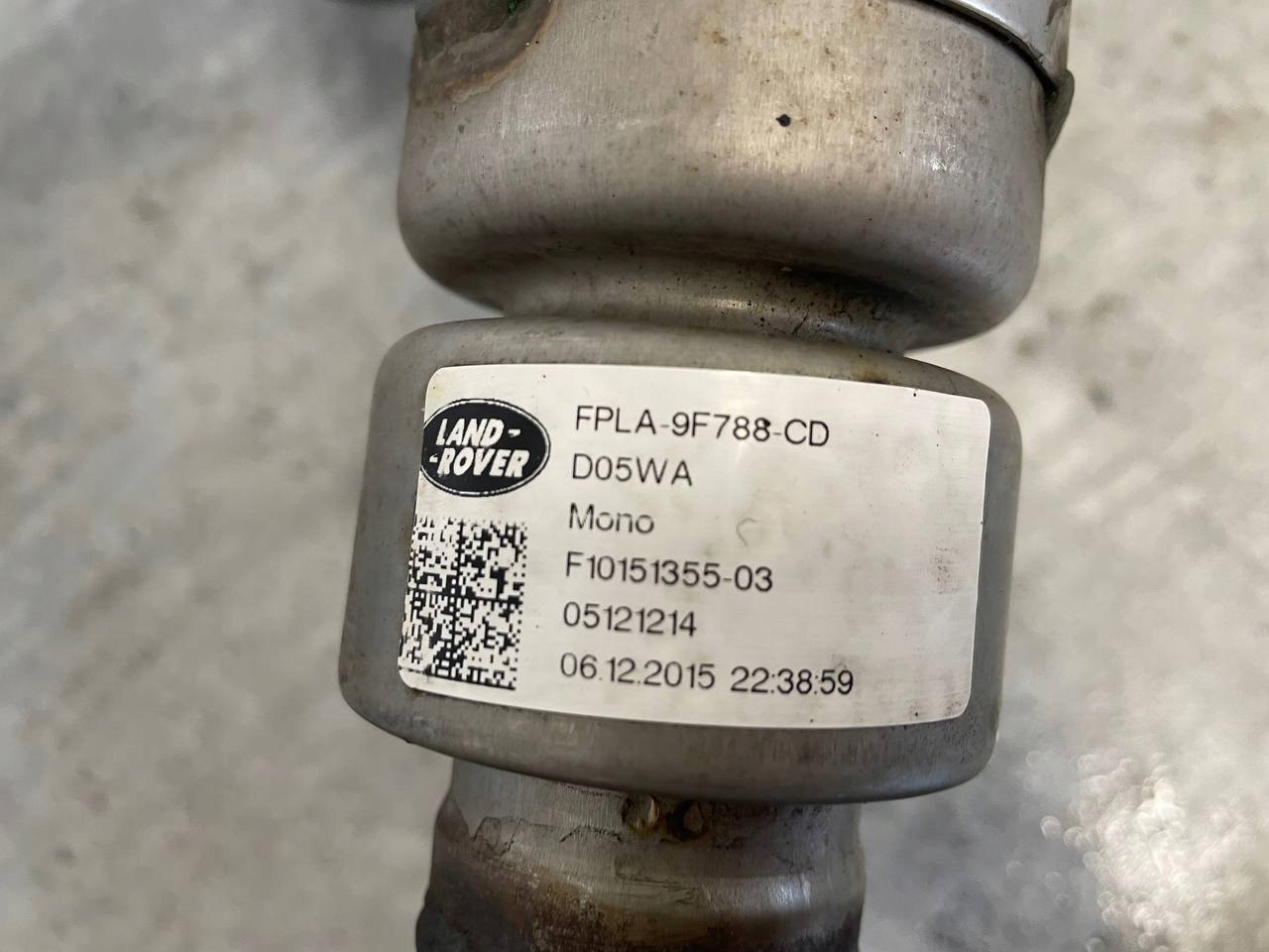 WAZ PRZEWOD RURA INTERCOOLER RANGE ROVER DISCOVERY L405 FPLA-9F788-CD ...