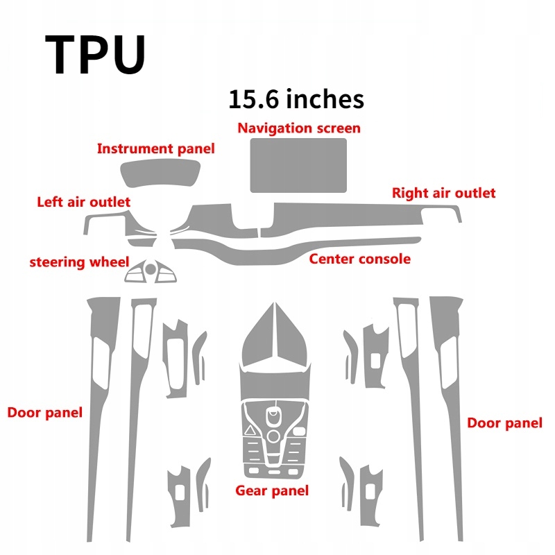 Pre BYD Song Plus DMI EV 2021-2022 interiér konzol - Allegro