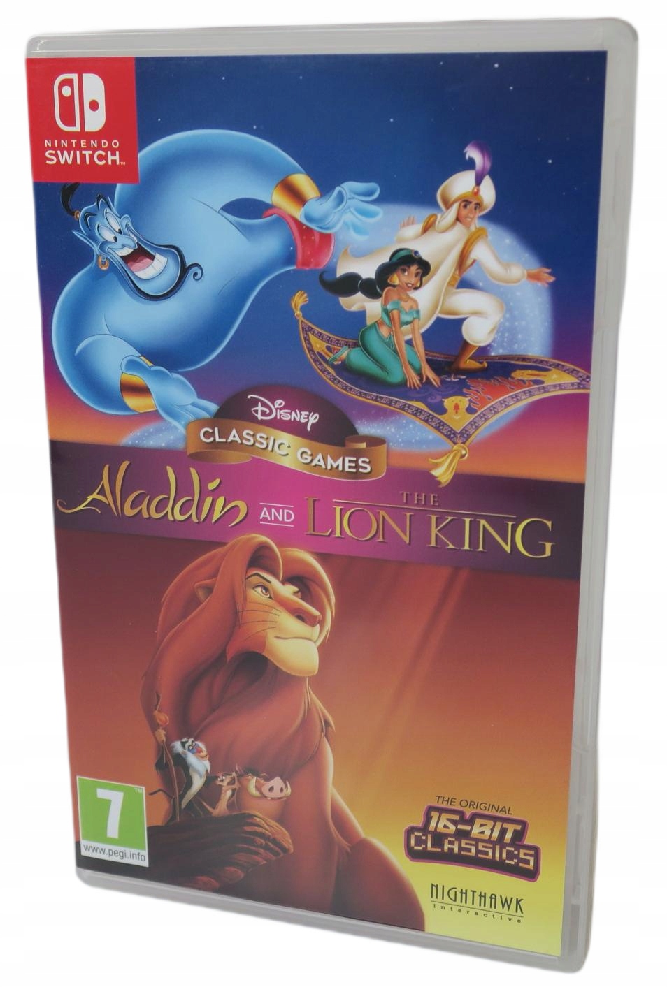 DISNEY CLASSIC GAMES ALADDIN & KRÓL LEW SWITCH Nintendo Switch pudełkowa - Stan: Używany 199 ...