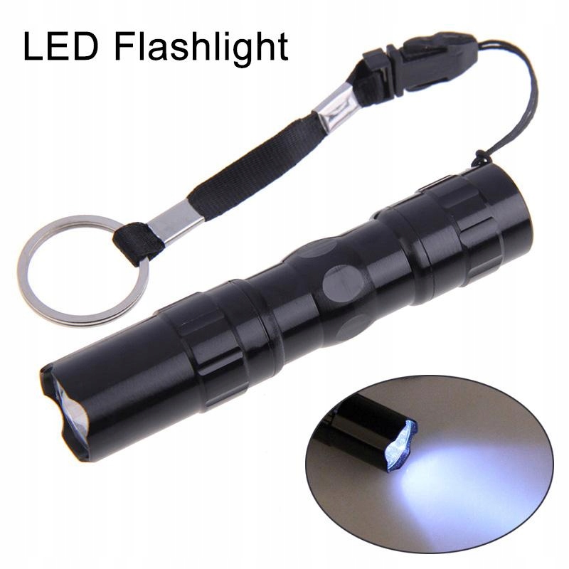 Przenośna Mini latarka LED Latarka Latarka kieszon - OEM - 13684517858 ...