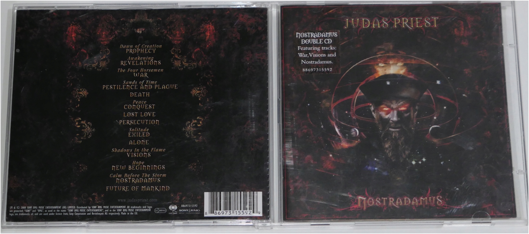 JUDAS PRIEST - NOSTRADAMUS 2CD 16977197636 - Sklepy, Opinie, Ceny w Allegro