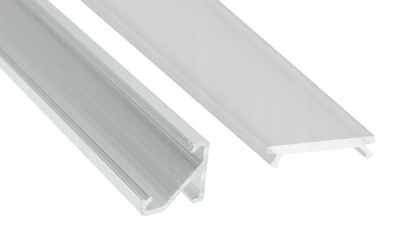 Profil LED ALUMINIOWY do TAŚMA LED P03 1m+klosz (5903707736171) • Cena ...