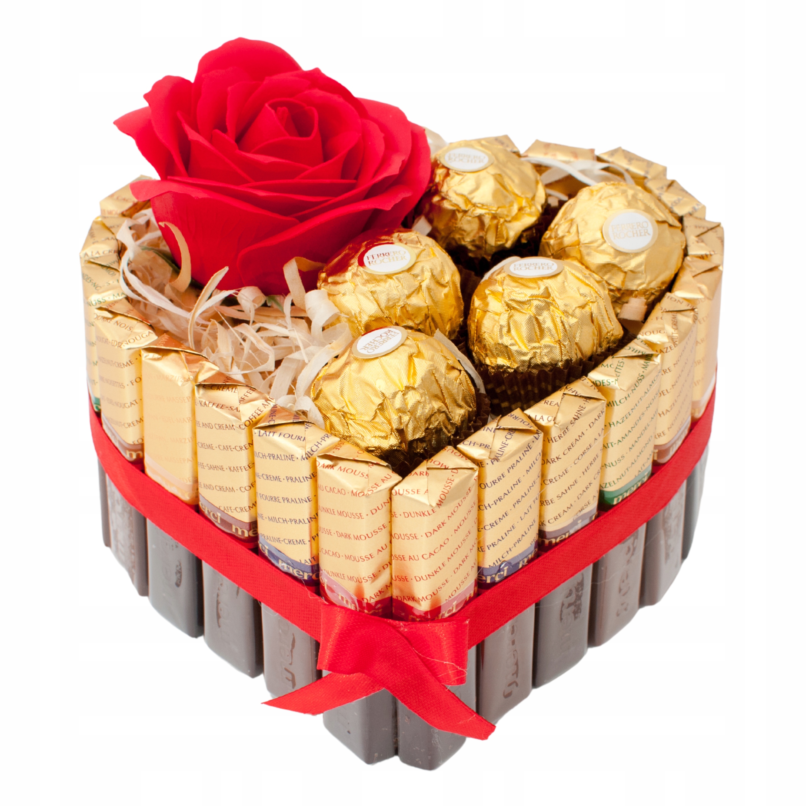 Serce z merci tort prezent na urodziny imieniny (5905378790001) • Cena ...