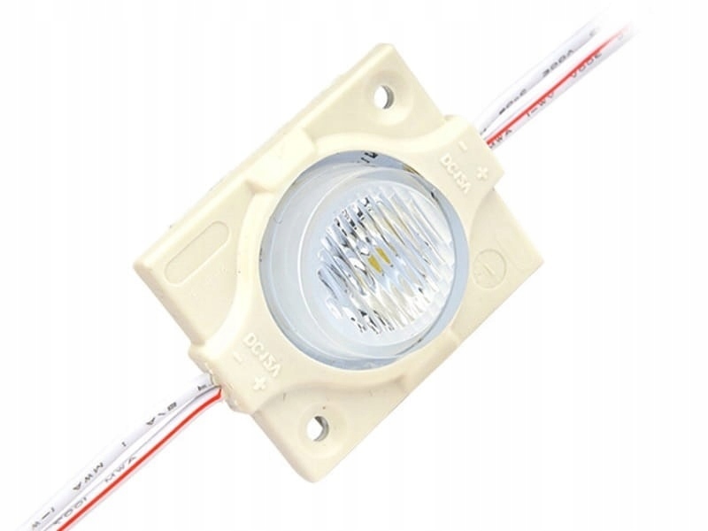 Moduł LED 12V DC 1,5W IP67 12x56st OSRAM SMD3030 Biały Zimny 10000K ...