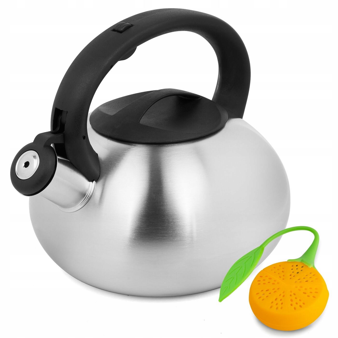 Pękaty CZAJNIK NA GAZ indukcję DUŻY Z ZAPARZACZEM (5903313445016 ... Pękaty CZAJNIK NA GAZ indukcję DUŻY Z ZAPARZACZEM (5903313445016 ...
