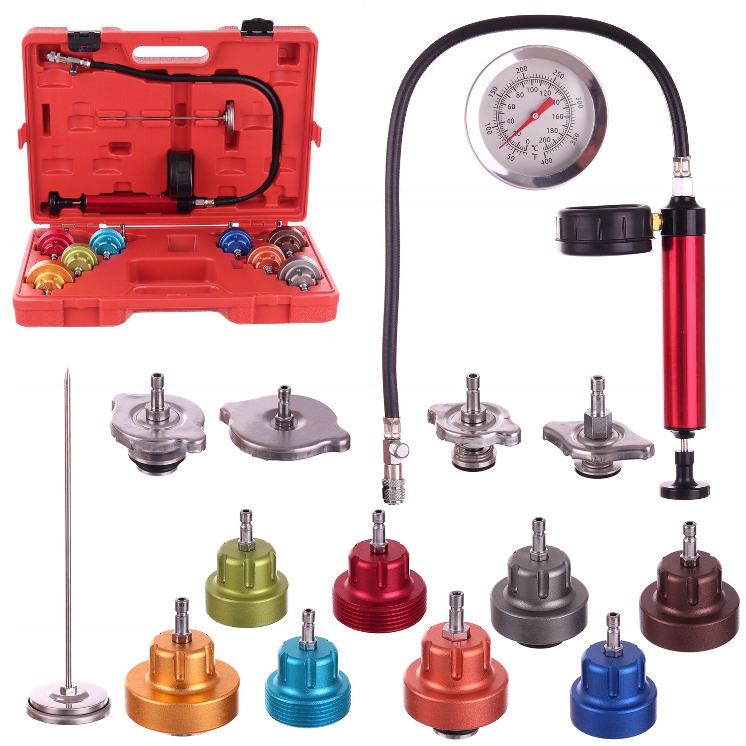 Tester szczelności układu chłodzenia TC Technic SK2110 5902553709315 za ...