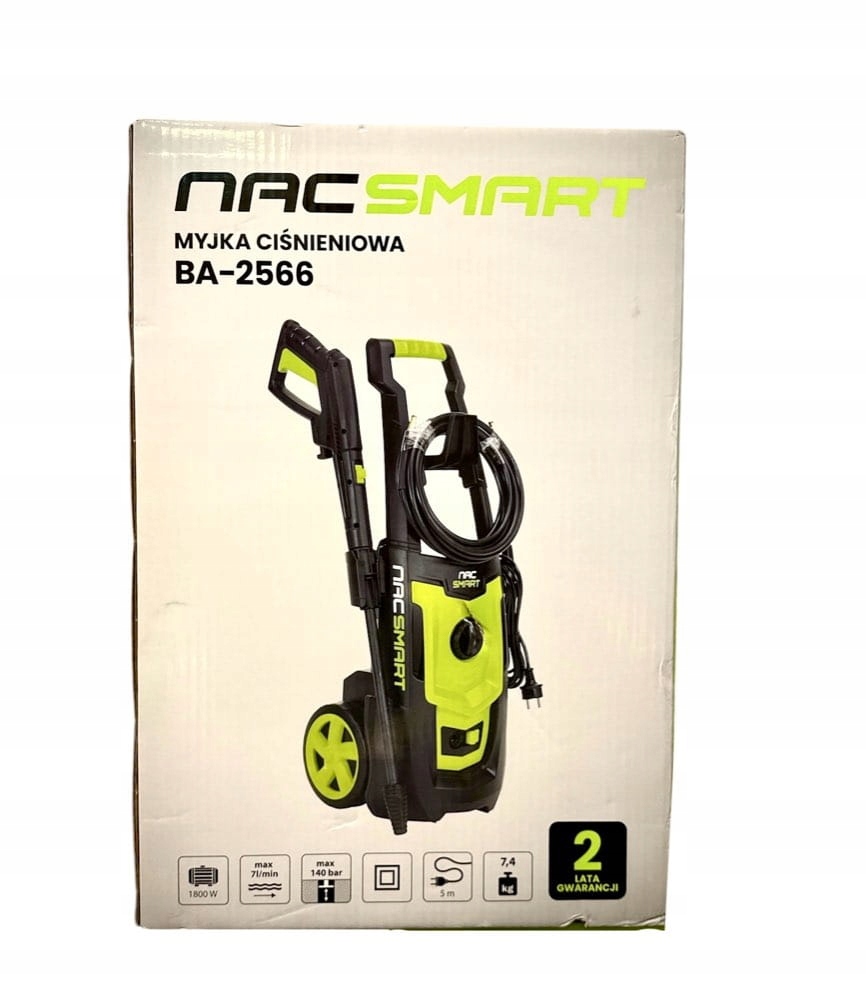 Myjka Ciśnieniowa Nac Smart Ba 2566 - Niska cena na Allegro