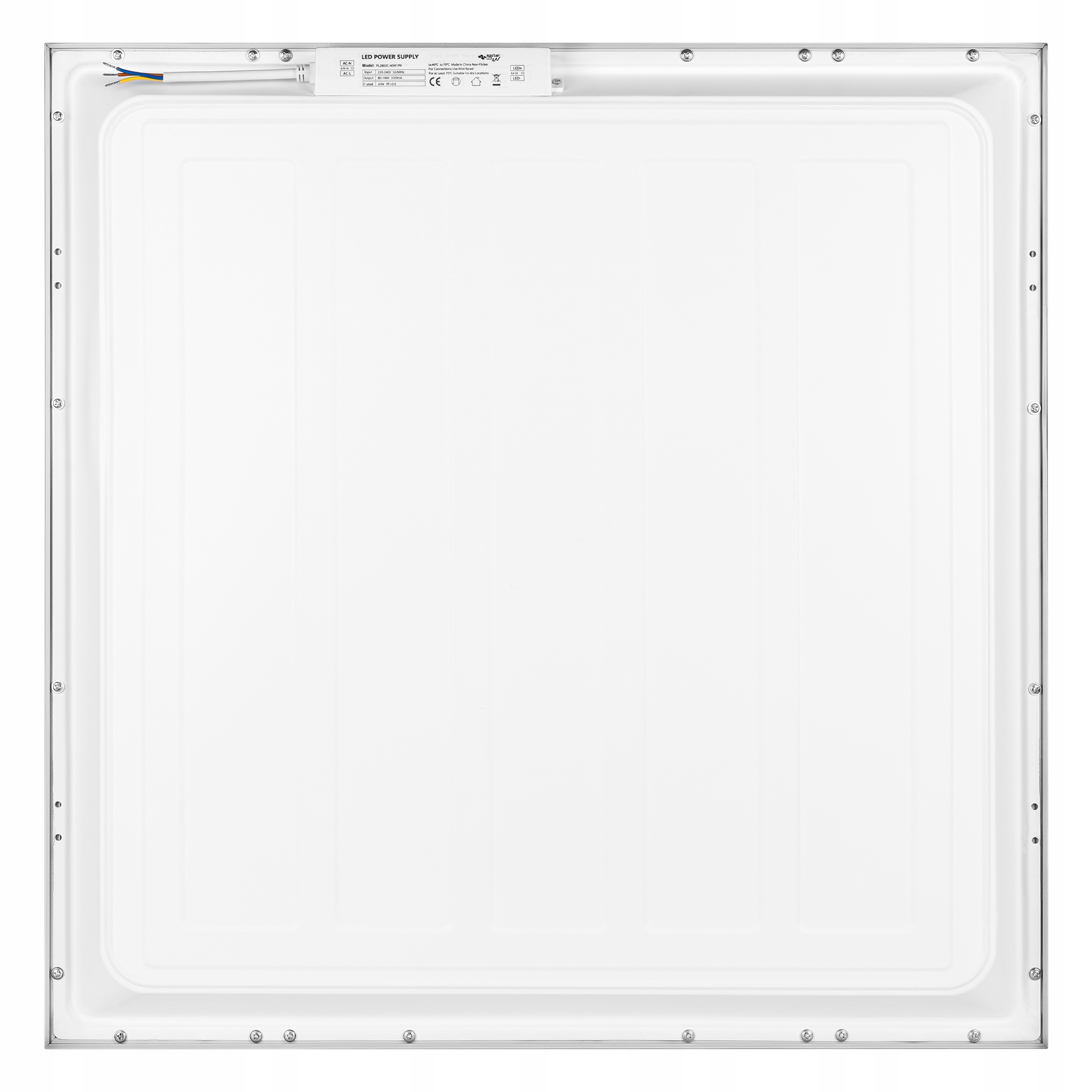 Panel LED 50W lampa sufitowa plafon podtynkowy podwieszany LED 60x60cm ...