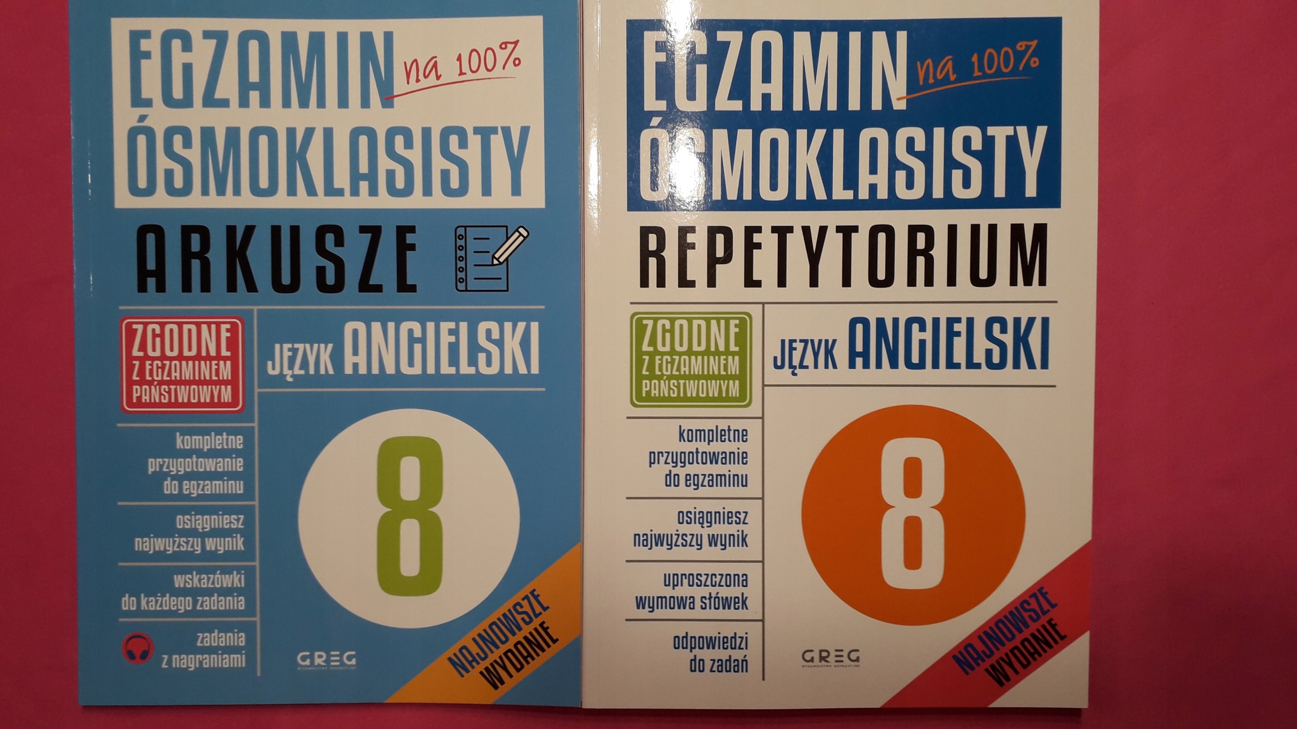 Egzamin ósmoklasisty na 100% język angielski. Repetytorium Anna Witkowska, Monika Kociołek ...