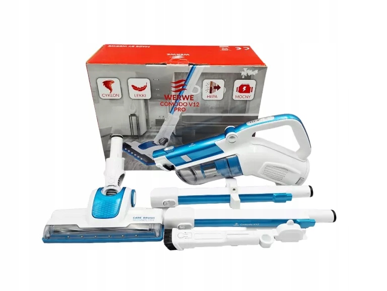 Odkurzacz Werwe Comodo V12 Pro - Niska cena na Allegro.pl