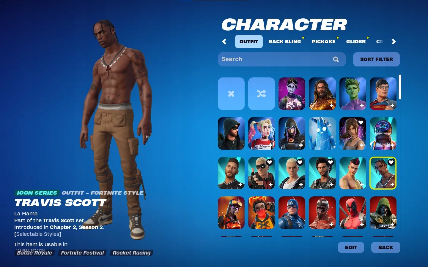 KONTO FORTNITE TRAVIS SCOTT, LARA CROFT, ASTRO JACK - Stan: nowy 50 zł - Sklepy, Opinie, Ceny w ...