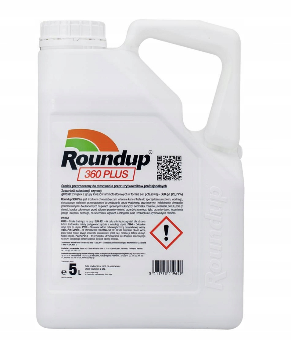 Roundup 360 Plus 5 l CHWASTY PERZ (5411773119649) • Cena, Opinie ...
