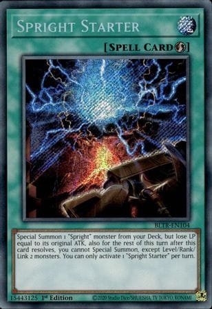 Yu-Gi-Oh! TCG: Spright Starter (BLTR) za 4940.00HUF-ért - Allegro