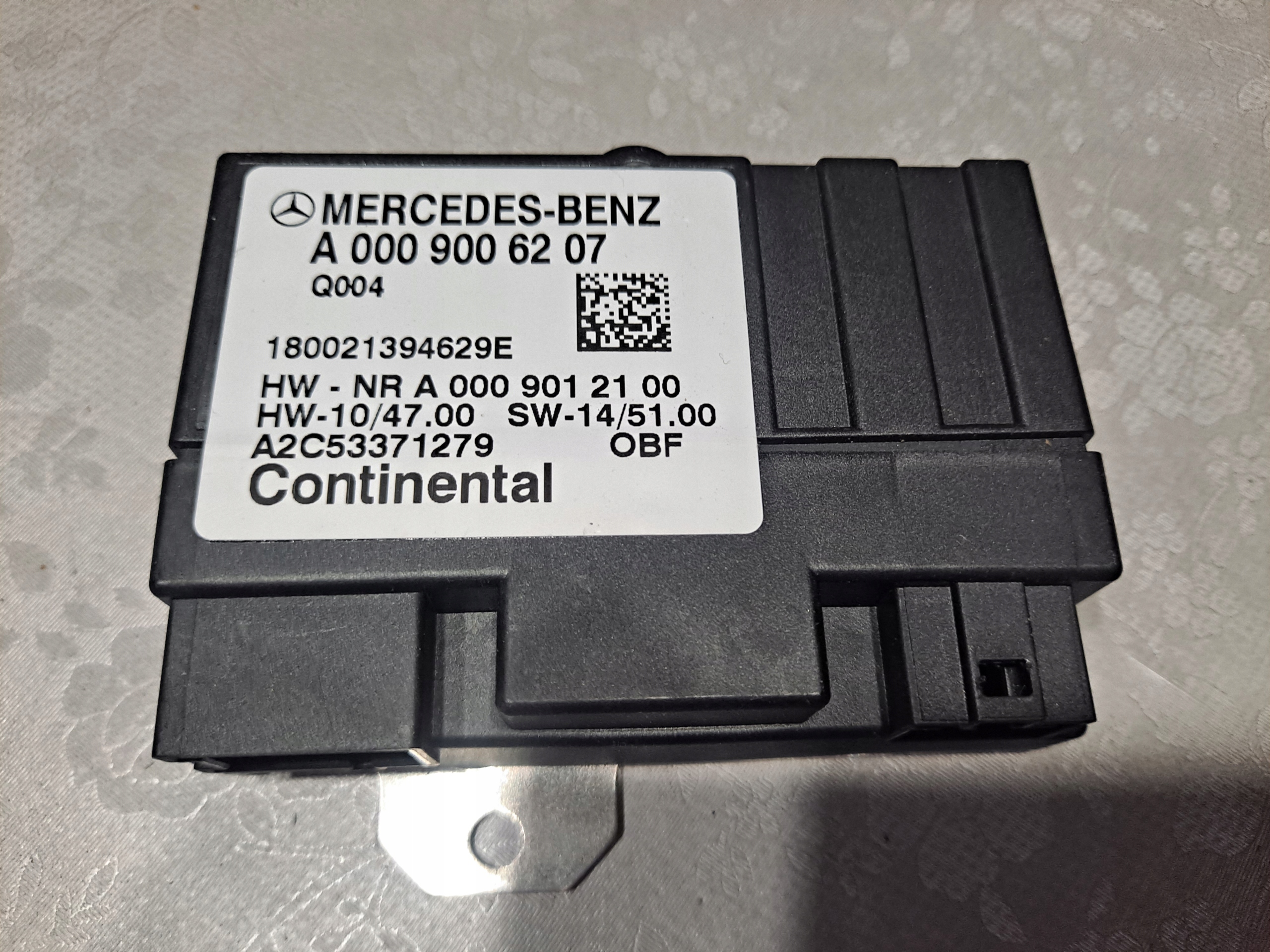 MERCEDES CLA W117 W176 MODUŁ POMPY PALIWA A0009006207 MERCEDES CLA W117 ...