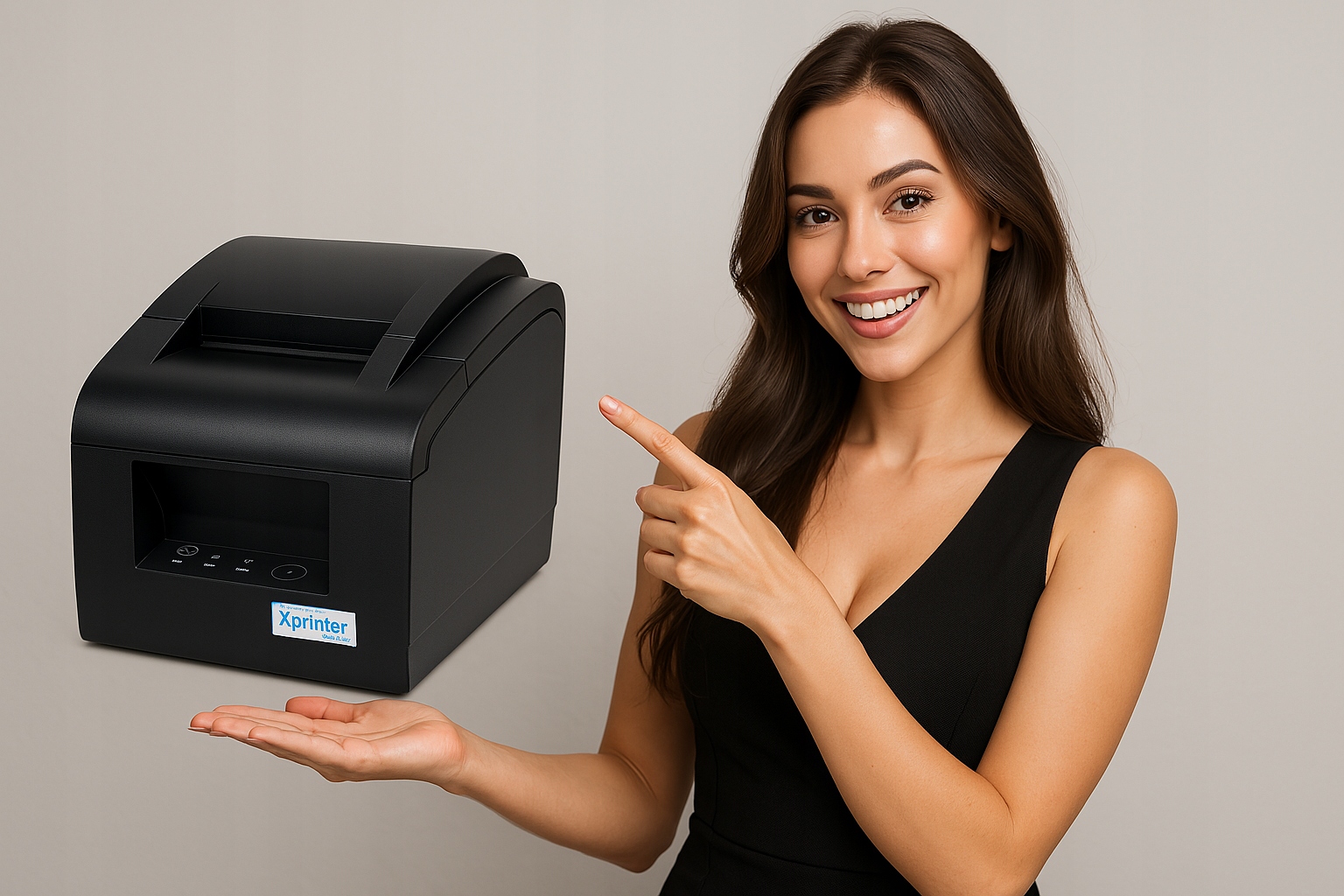 Termální kurýrní tiskárna WIFI + LAN InPost DPD DHL UPS GLS + 2 role atd. - Allegro