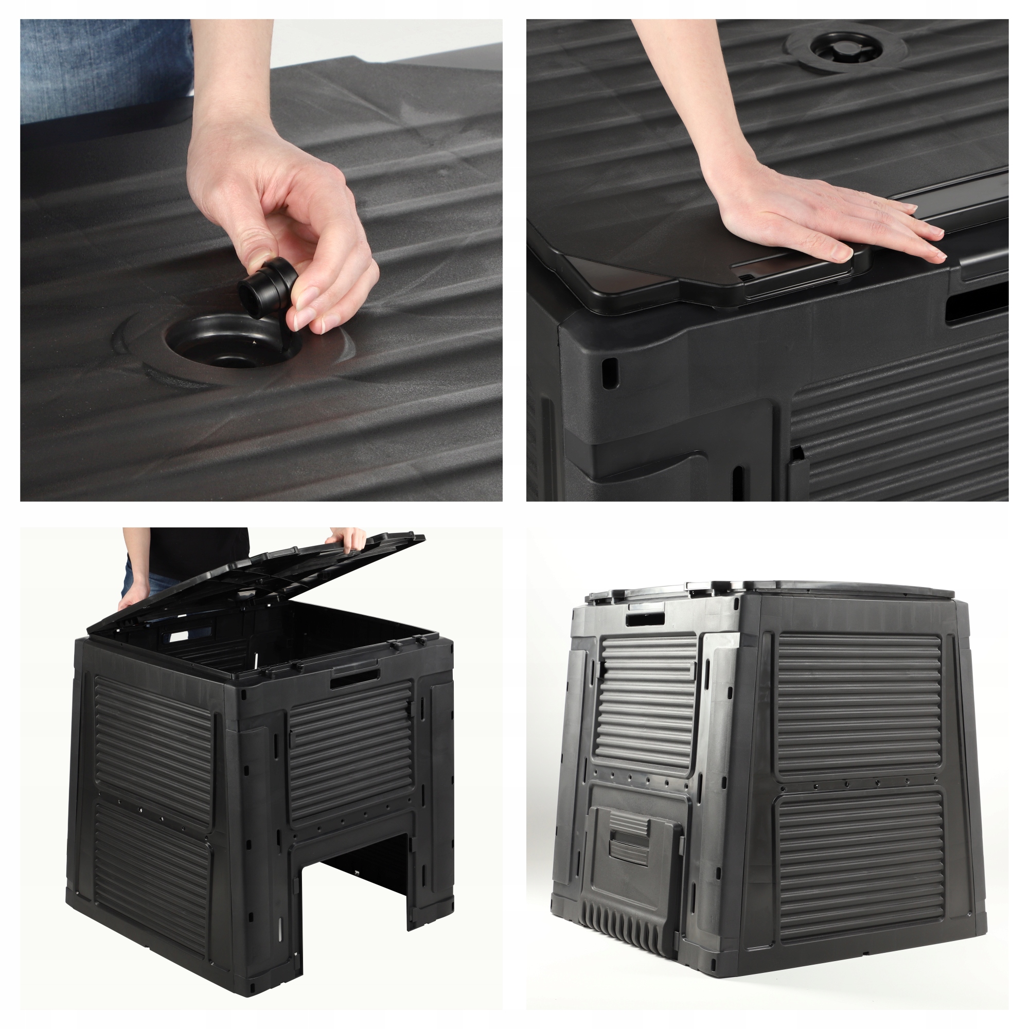 Keter Kompostownik Ogrodowy Eco 470L Trwały Profi - Arena.pl