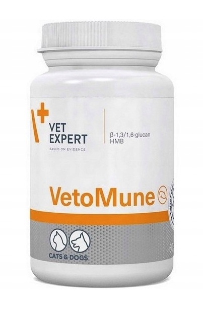VET EXPERT VETOMUNE SUPLEMENT NA ODPORNOŚĆ PSA I KOTA 60 KAPSUŁEK (5902768346008) • Cena, Opinie ...
