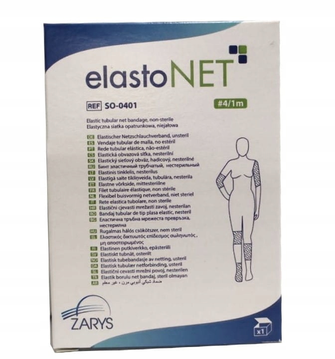 ELASTYCZNA SIATKA OPATRUNKOWA NR4 DŁ. 1M elastoNET (5907996876877 ...