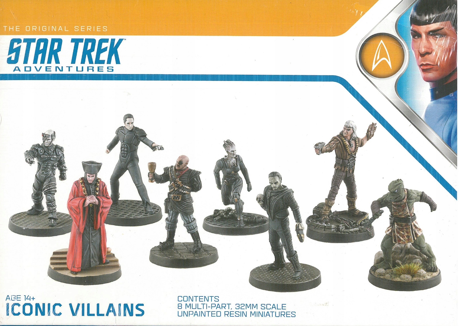 Star Trek Adventures Miniatures Iconic Villains - Stan: Nowy 229.99PLN ...