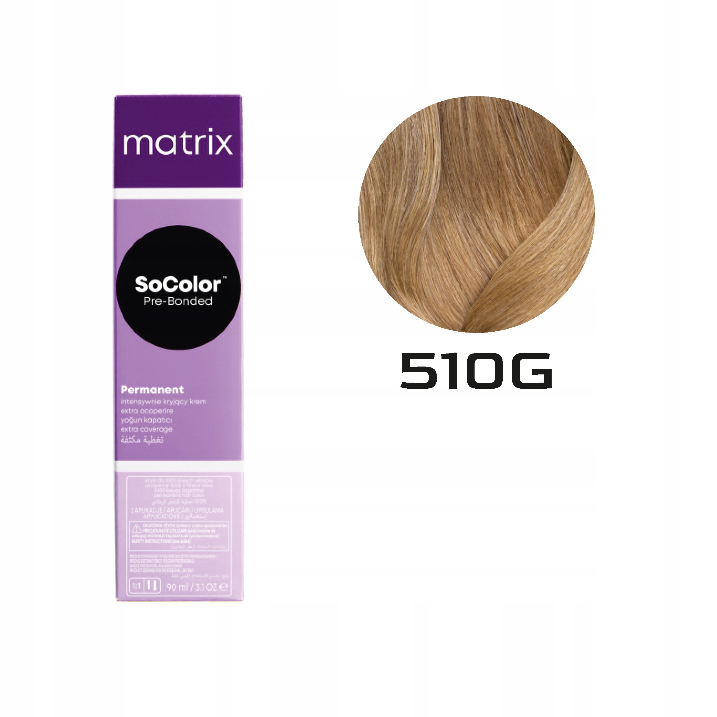 Matrix SoColor SCB2 510G - farba do włosów 90 ml (3474636978915) • Cena ...