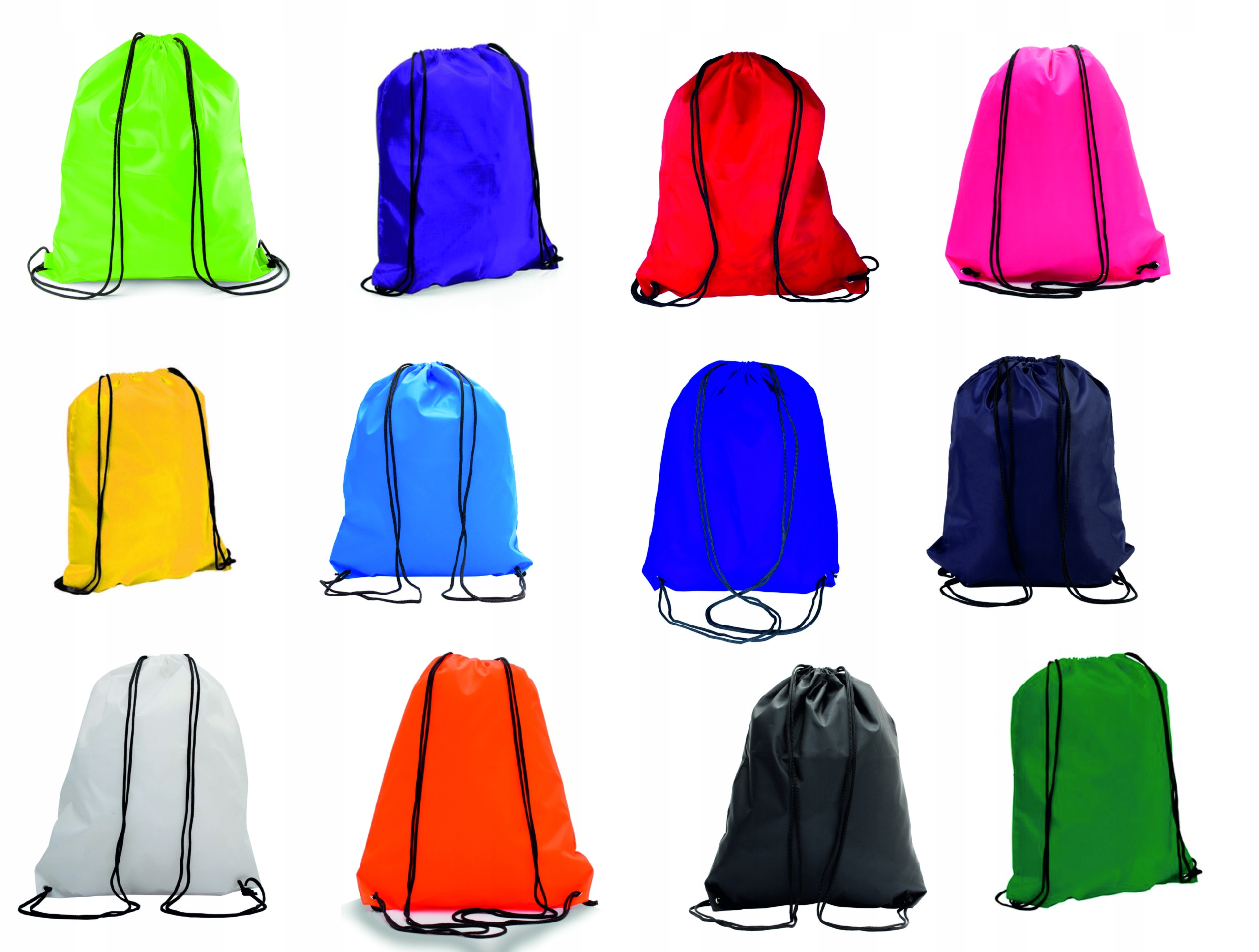 PLECAK WOREK NA BUTY / WOREK SZKOLNY 11 KOLORÓW (7890270563021) • Cena ...