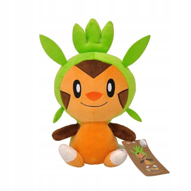 PLUSZAK POKEMON GO CHESPIN PLUSZAK 29CM polski • Cena, Opinie - Allegro