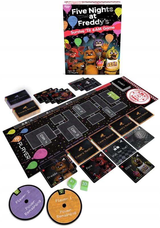 Gra Planszowa Fnaf - Niska cena na Allegro
