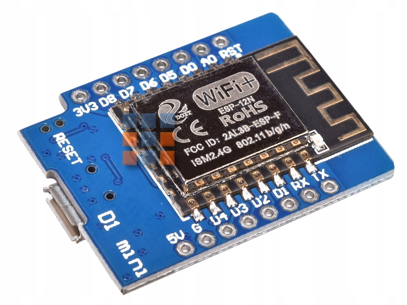 WIFI modul WEMOS D1 mini ESP8266-12F Arduino IoT za 149 Kč - Allegro WIFI modul WEMOS D1 mini ESP8266-12F Arduino IoT za 149 Kč - Allegro