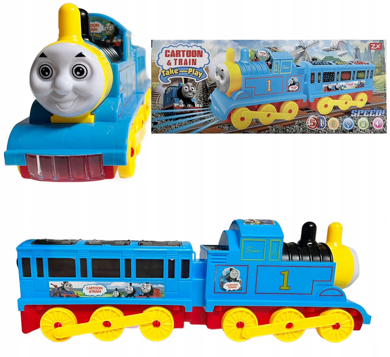 Tomek i Przyjaciele Pociągi - Niska cena na Allegro