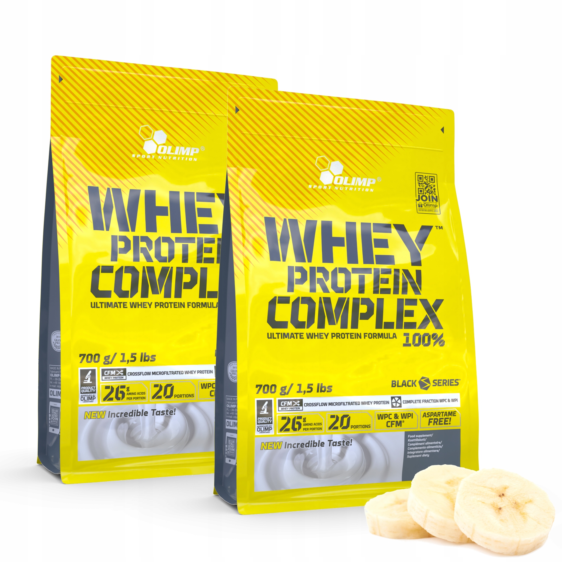 OLIMP WHEY PROTEIN COMPLEX 2X700g WPC WHEY WPI - 5901330081309 - 12004276420 - Allegro