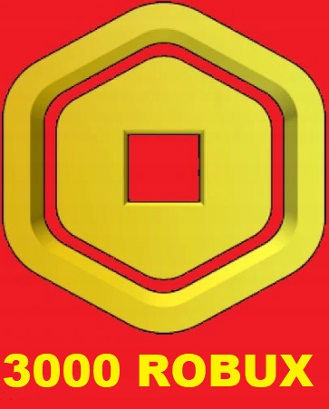ROBLOX ROBUX 3000 SZTUK 3000RS 3K ROBUXÓW ROBUXY GAMEPASS - Stan: 123 ...