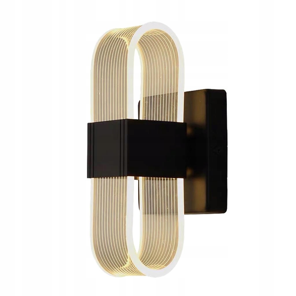 Nowoczesne kinkiety ścienne LED Złoty akrylowy (0784435614550) • Cena ...