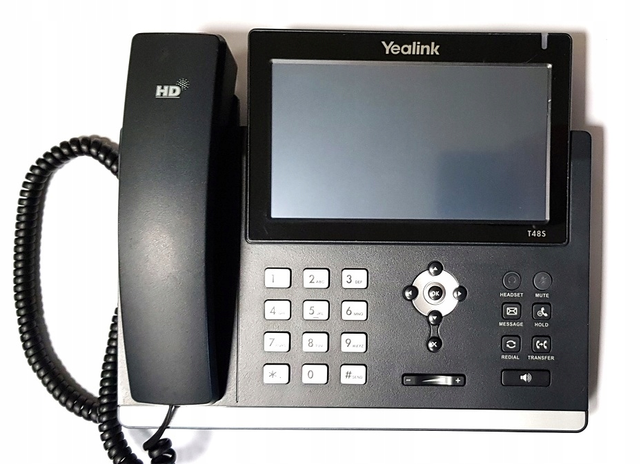 TELEFON PRZEWODOWY IP PoE YEALINK SIP-T48S T48S-IP - Sklep, Opinie, Cena w Allegro.pl