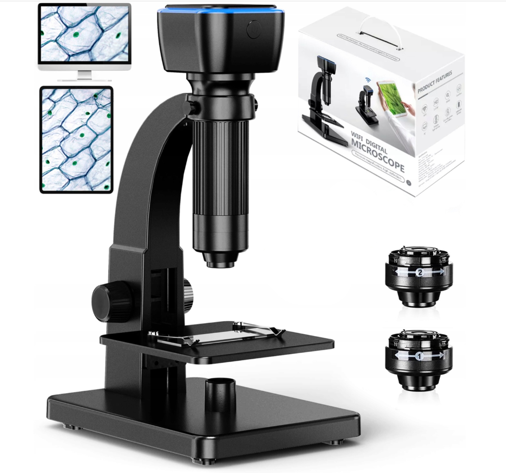 Mikroskop cyfrowy Inskam 315 2000 x - Sklep, Opinie, Cena w Allegro