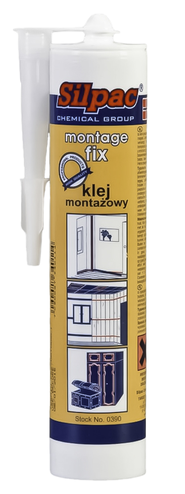 SILNÉ MONTÁŽNÍ LEPIDLO PRO KAMENNÁ ZRCADLA DLAŽDIC SILPAC MONTAGE FIX ...