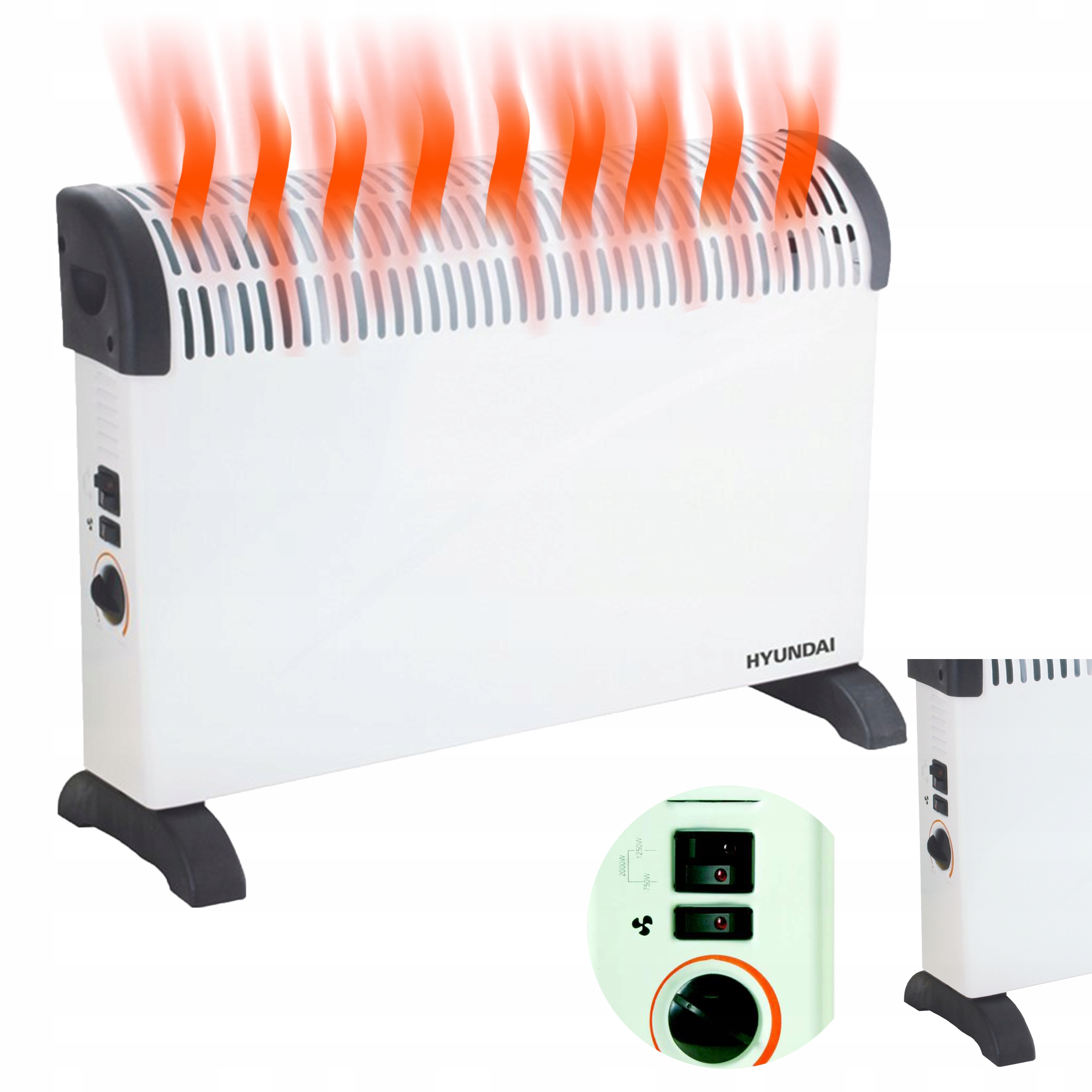 ELEKTRICKÝ OHRIEVAČ KONVEKTOR FARELKA RADIÁTOR za 27.96EUR - Allegro