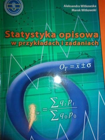 Statystyka opisowa w przykładach - Witkowski (13677018079) | Książka Allegro