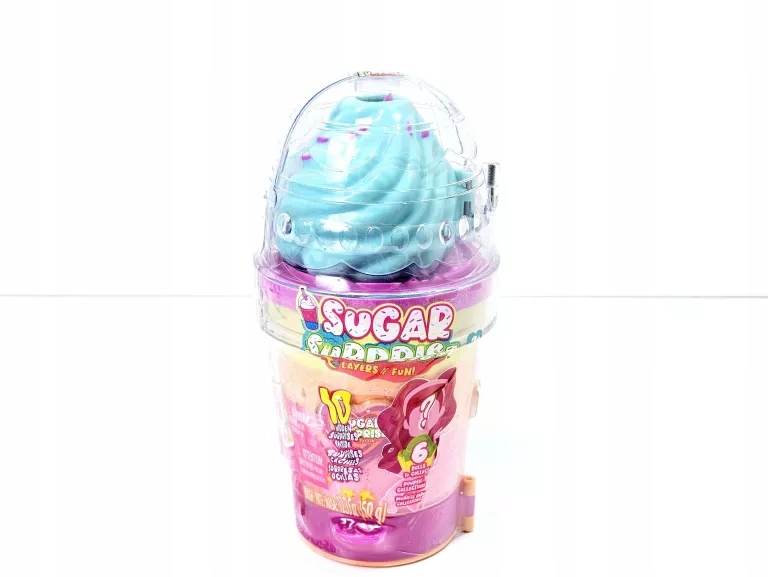 SUGAR SURPRISE LALKA I 10 NIESPODZIANEK 350G NIEBIESKIE 15306615042 - Allegro.pl