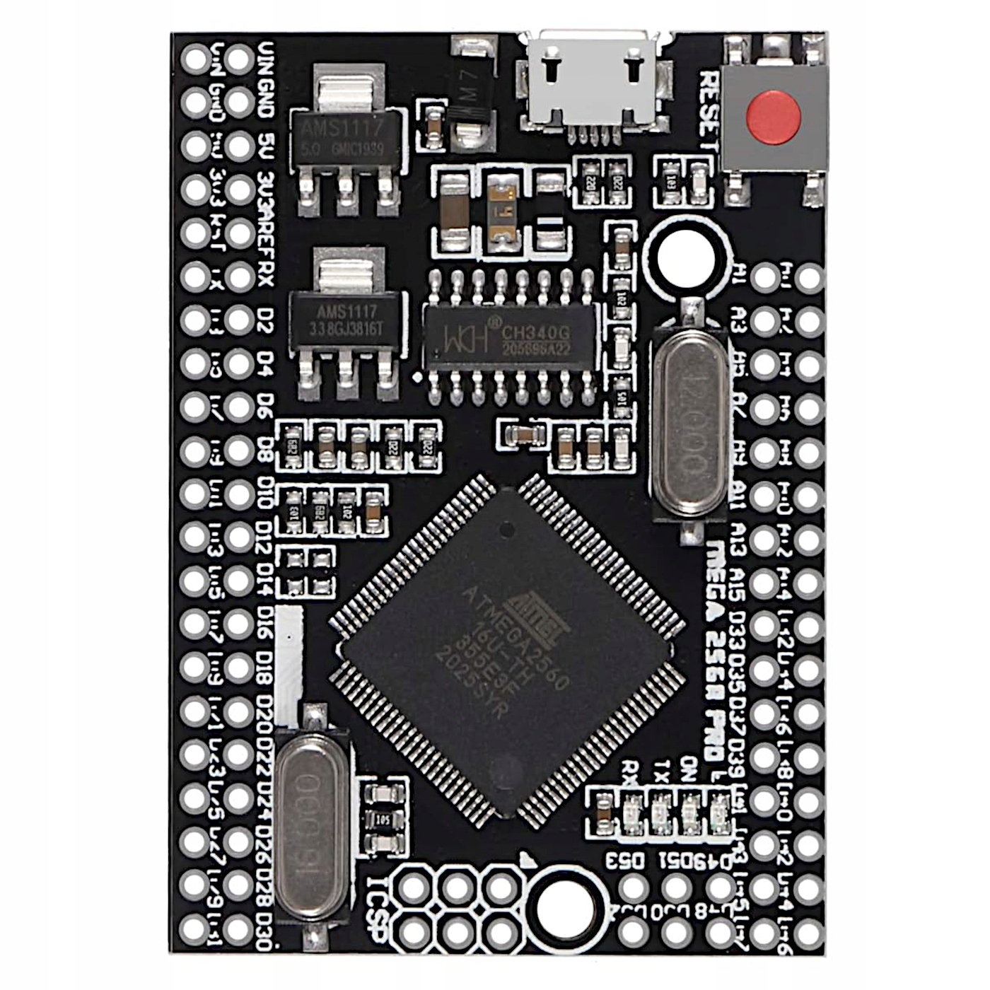 MEGA PRO CH340 ATmega2560 USB-micro zgodny z Arduino Mega2560 - Sklep ...