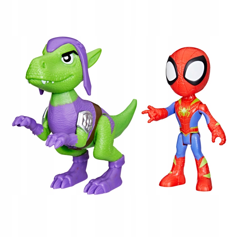 Spider-Man Spidey Dino-Webs Zestaw figurek Spidey i Goblin Raptor ...